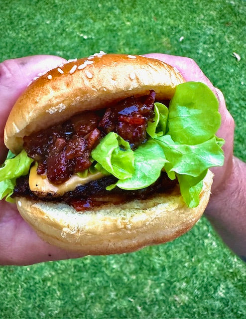 Bacon jam smash burger – WA Camping Adventures